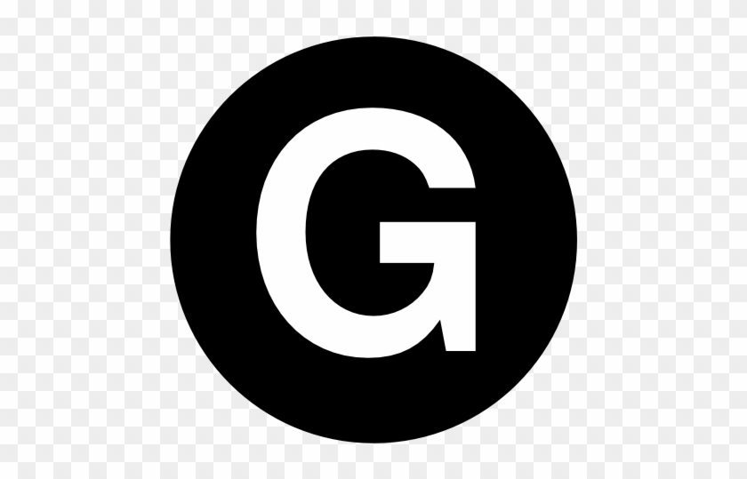 White Letter G Clip Art At Clker - Visibility Icon Png - Full Size PNG ...