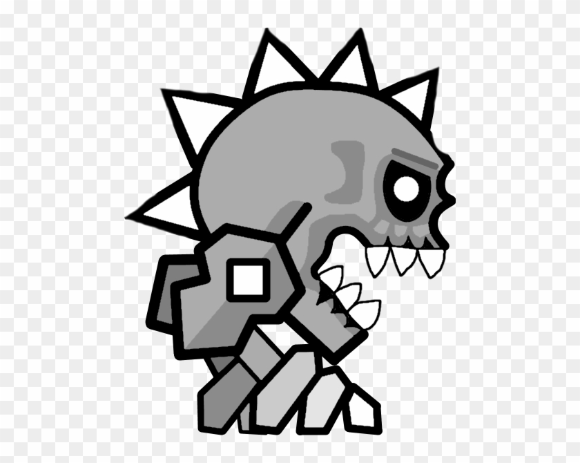 19, April 8, 2017 - Geometry Dash Icons Robot - Full Size PNG Clipart ...