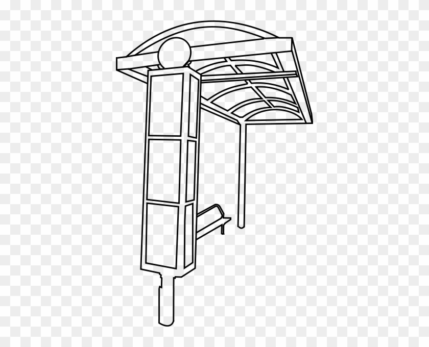 Bus Stop Lines Png Images - Draw A Bus Stop - Full Size PNG Clipart ...
