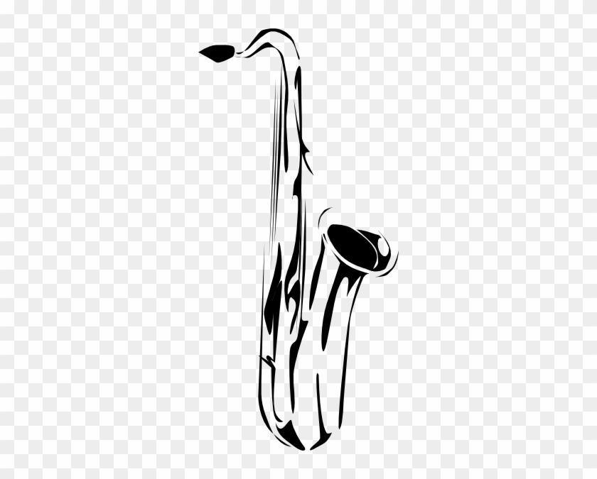 Free Vector Saxophone Clip Art - Saxofon Tribal - Full Size PNG Clipart ...
