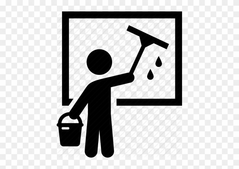 Window Cleaning Icon - Full Size PNG Clipart Images Download