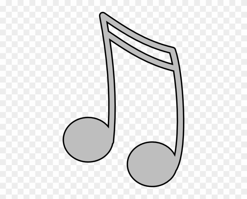 Silver Music Note Clip Art - Music Clip Art Transparent Background ...