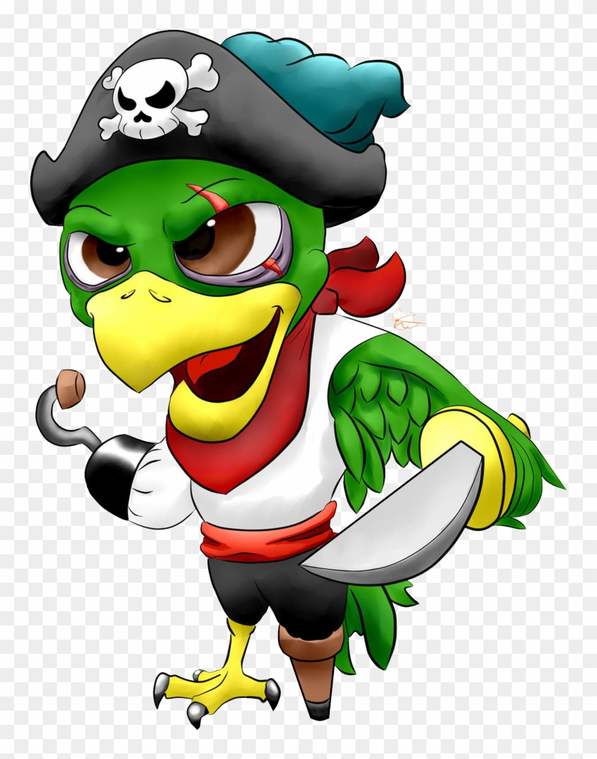 Pirate Parrot Png Image - Pirate Parrot Png - Full Size PNG Clipart ...