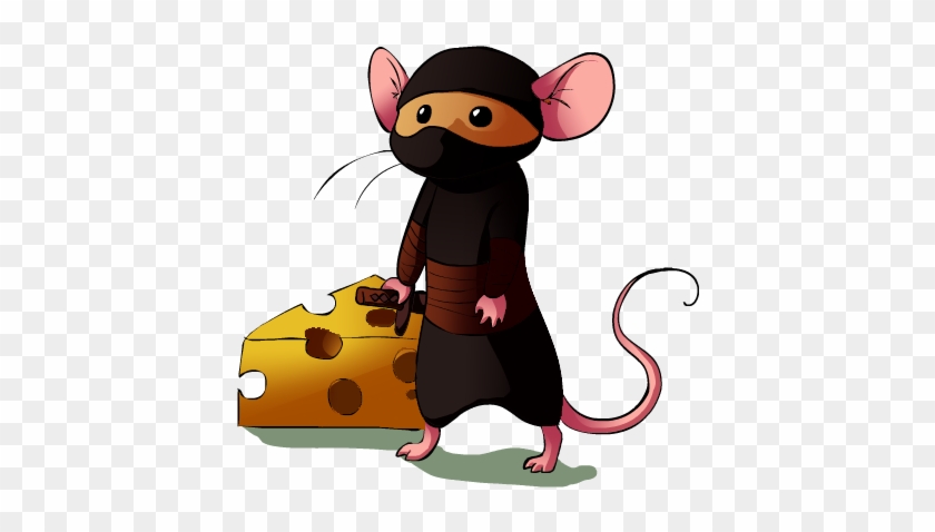 Mouse Clipart Ninja - Ninja Rat - Full Size PNG Clipart Images Download
