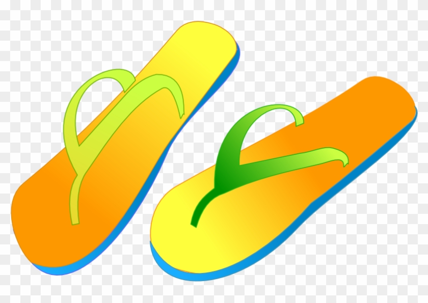 Free Clip Art Summer Vacation Clipart - Flip Flop Png - Full Size PNG ...