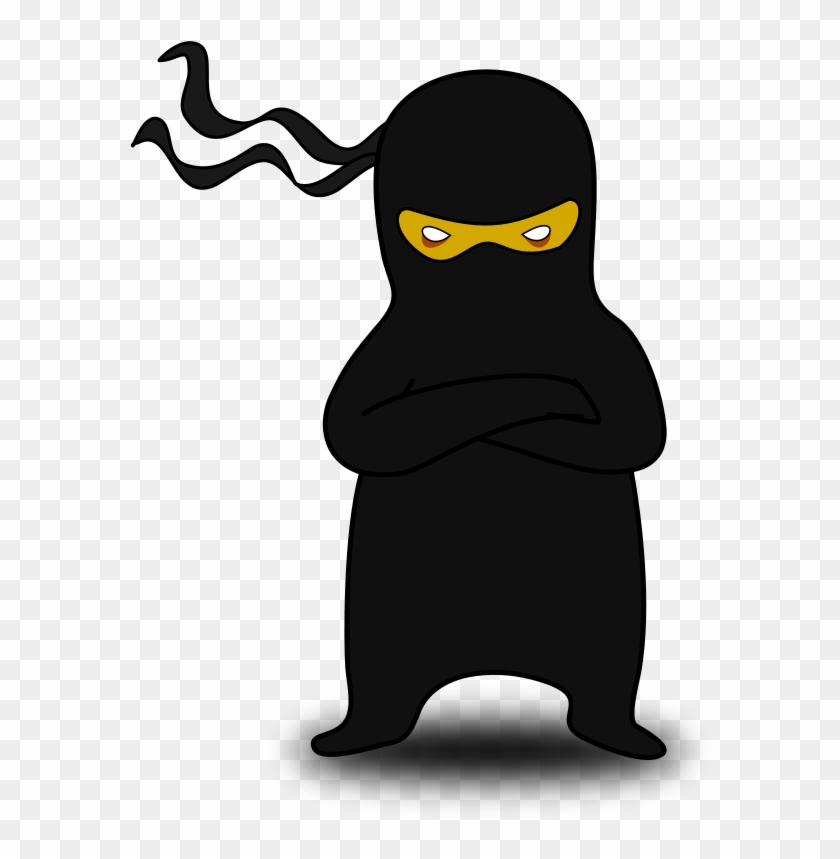 Free Vector Ninja - Cartoon Ninja Transparent - Full Size PNG Clipart ...