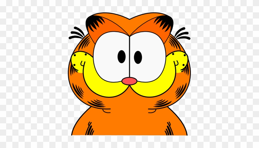 Garfield By Seahawk270 On Deviantart - Garfield Face Transparent ...