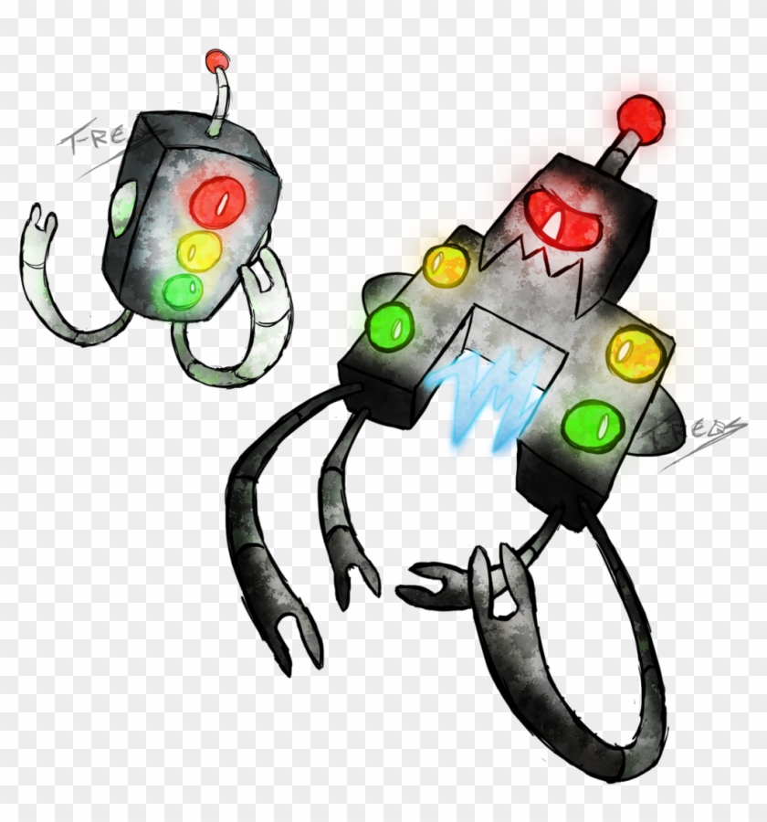 Traffic Light Fakemon By T-reqs - Light Fakemon - Full Size PNG Clipart ...