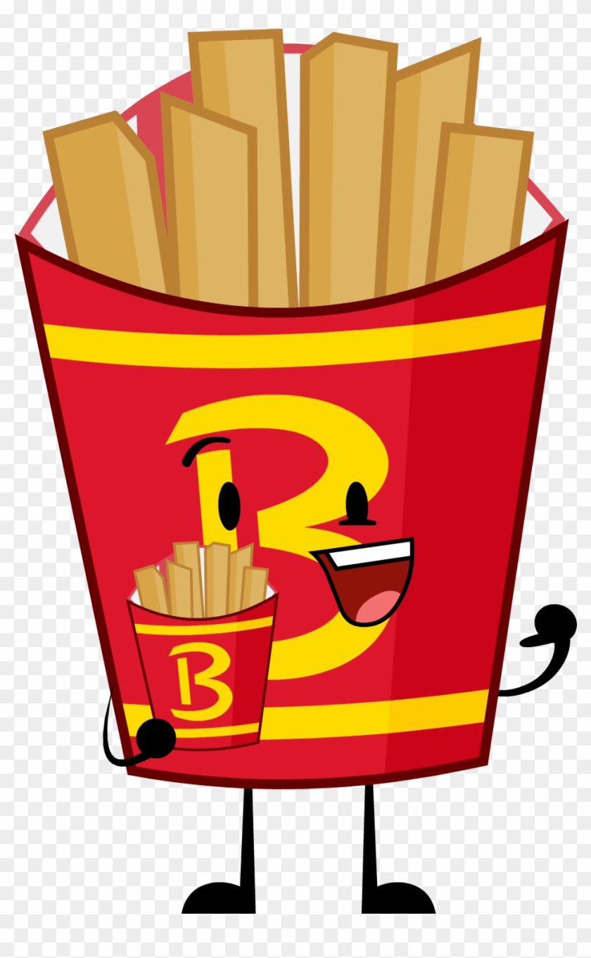 Fries Transparent File - Bfdi Fries Bfsp - Full Size PNG Clipart Images ...