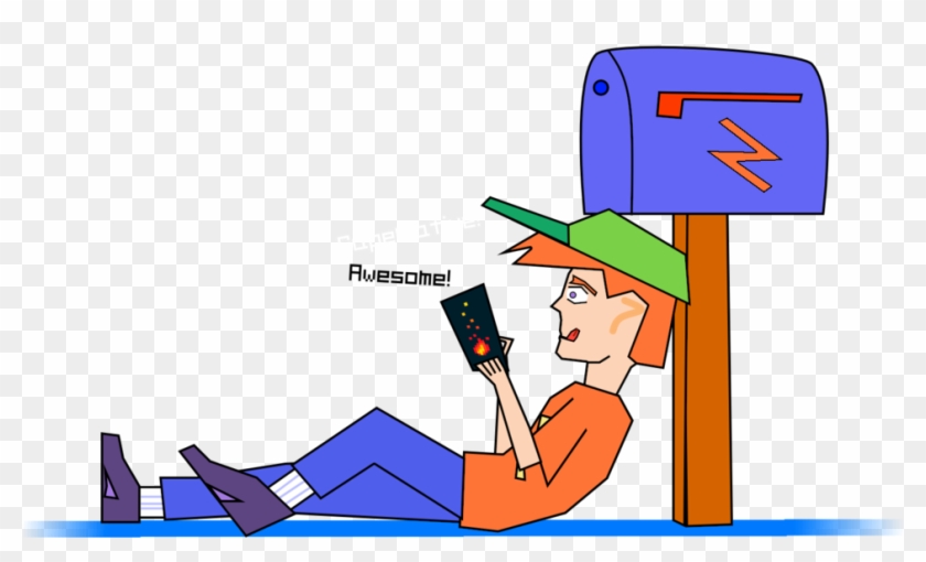 Waiting By The Mailbox By Vectorlightning - Comics - Full Size PNG ...