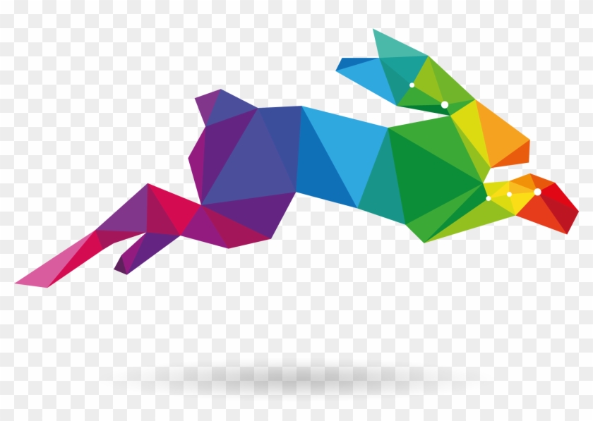 Rabbit Abstract - Full Size PNG Clipart Images Download