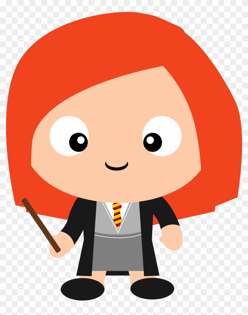 Ginny Weasley From Harry Potter - Harry Potter Clip Art - Full Size PNG ...