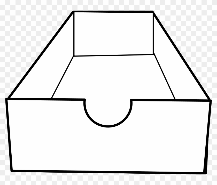 Open Shoe Box Drawing - Full Size PNG Clipart Images Download