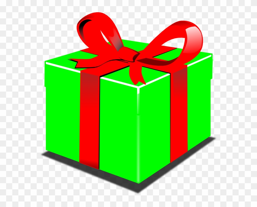 Red And Green Present - Full Size PNG Clipart Images Download
