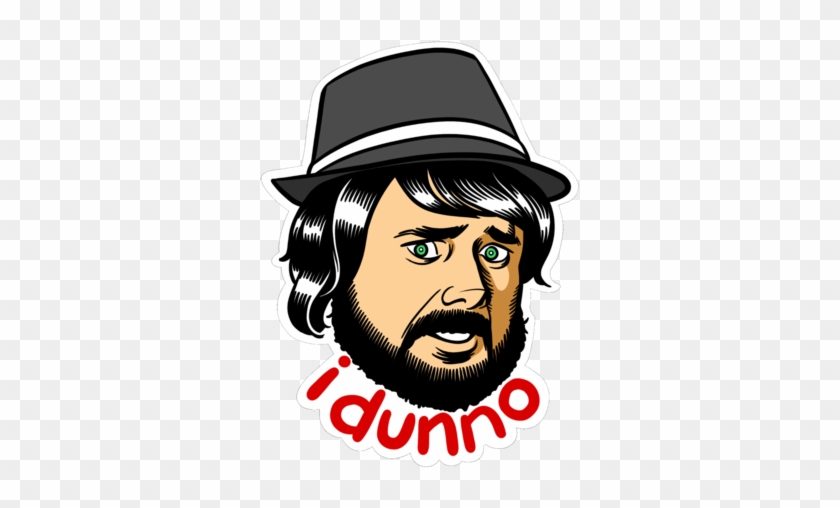 I Dunno 4" X 3" - Die Cutting - Full Size PNG Clipart Images Download