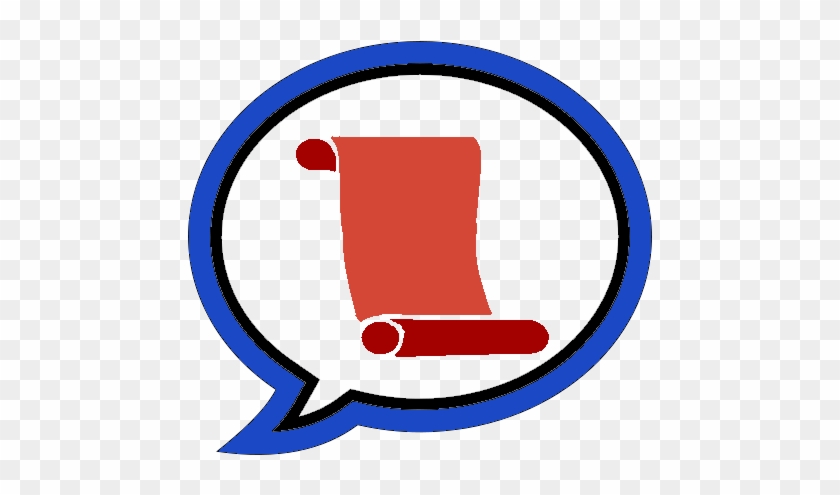 Wikt Speech Bubble Scroll - Portrait Of A Man - Full Size PNG Clipart ...
