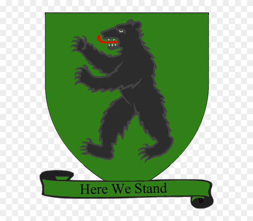 A Song Of Ice And Fire Arms Of House Mormont Green - Illustration ...