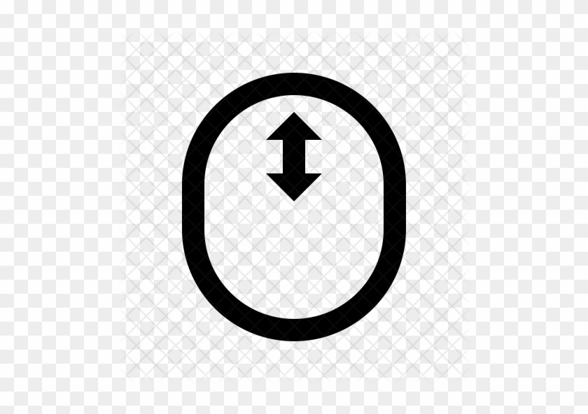 Mouse Scrolling Icon - Cross - Full Size PNG Clipart Images Download