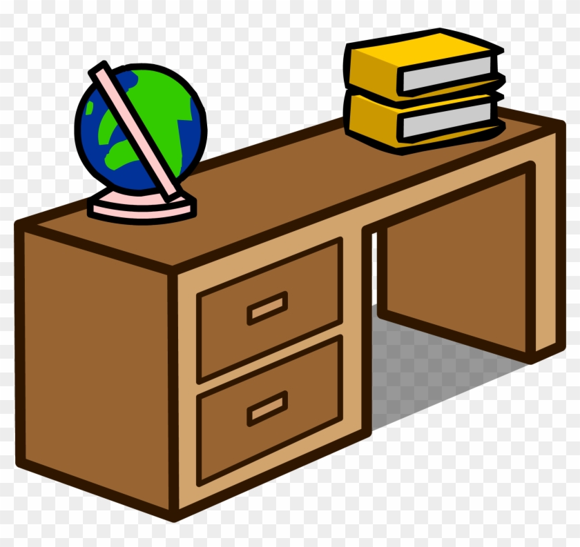 Student Desk Sprite 008 - Table - Full Size PNG Clipart Images Download