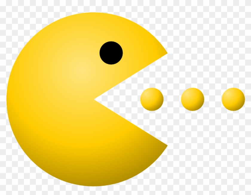Pac Man 3443345456 Art 999px 83 - Pacman Png - Full Size PNG Clipart ...
