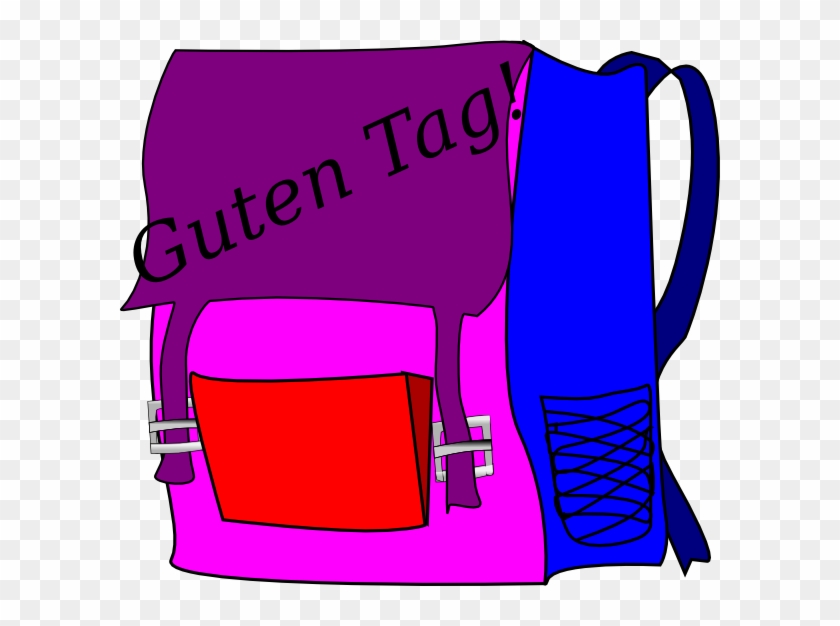 School Bag Clip Art - Full Size PNG Clipart Images Download