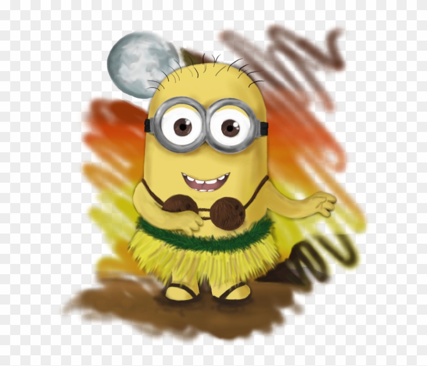 Fanart Friday Hawaii Minion By Diegio1996 - Minions - Full Size PNG ...