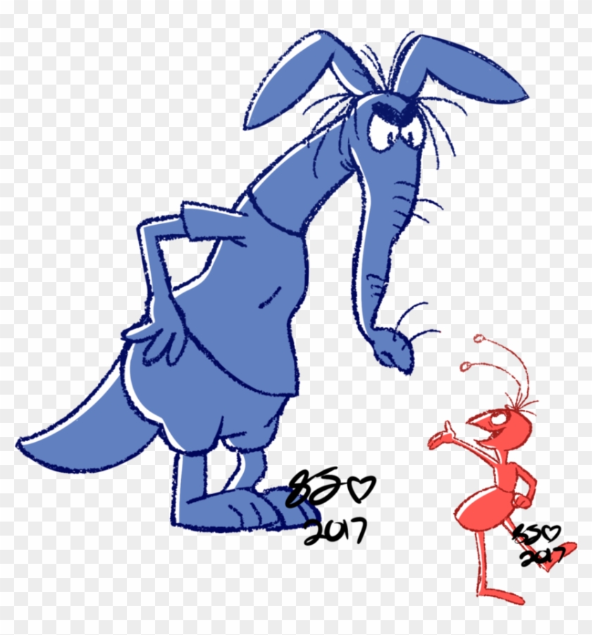 Dad Day - Ant And The Aardvark - Full Size PNG Clipart Images Download
