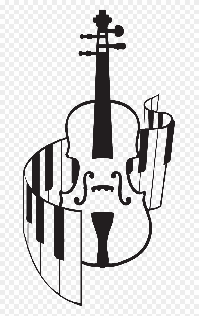 Piano & Violin - Violin And Piano Clip Art - Full Size PNG Clipart ...