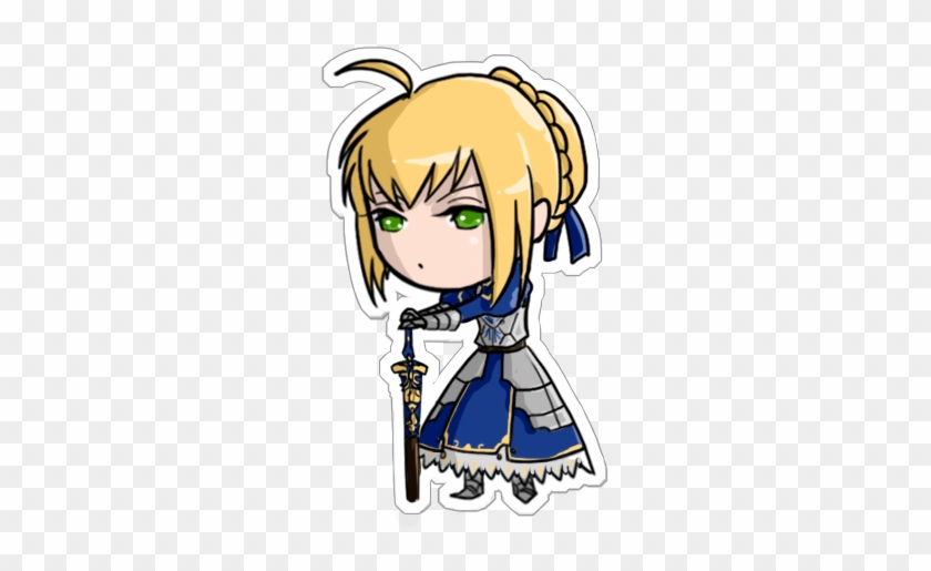 Chibi-saber By Lilith The 5th By Psionicsknight - Cartoon - Full Size ...