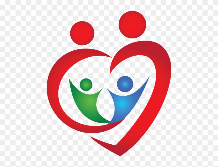 Graphic Of Heart With Two People Inside - Heart With Family Inside ...