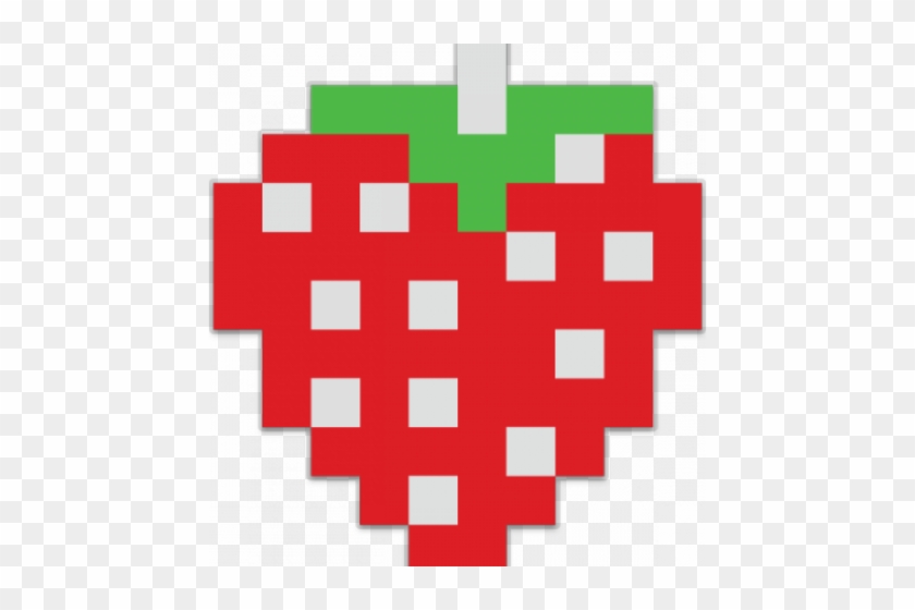 Grapes Clipart Pacman Fruit - Pac Man Strawberry - Full Size PNG ...