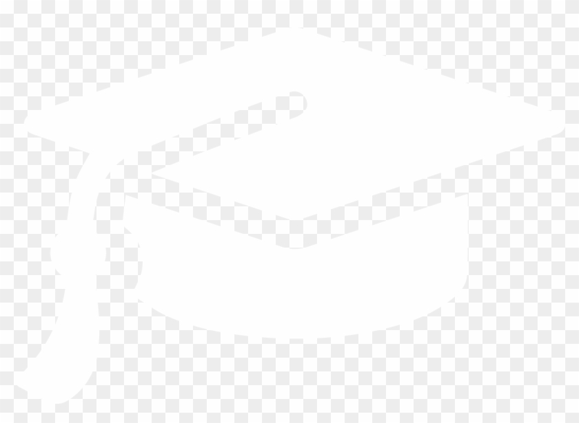 Graduation Week - Graduation Cap Icon White - Full Size PNG Clipart ...