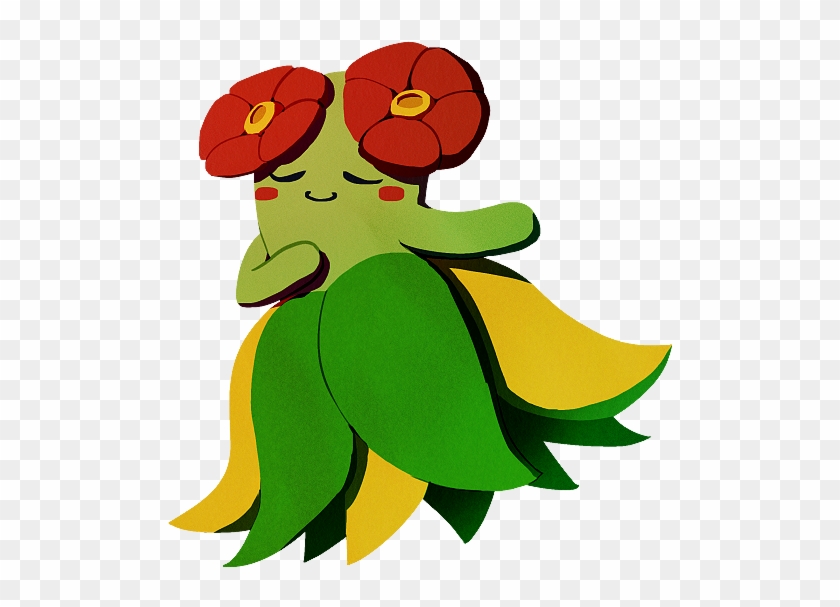Drew Bellossom, Because Dancing And Flower - Cartoon - Full Size PNG Clipart Images Download