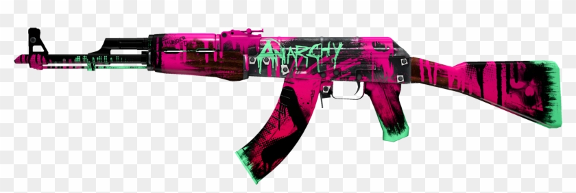 611 Cs Go Skin, - Ak 47 Neon Revolution - Full Size PNG Clipart Images ...