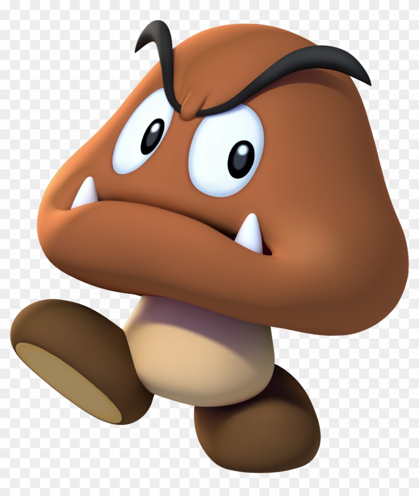 Goomba New - Mario Goomba Transparent Background - Full Size PNG ...