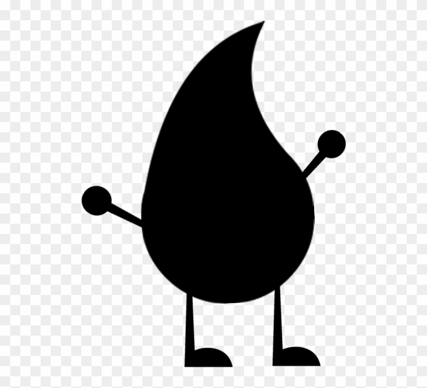 Lava Drop Obsidisn Pose - Bfdi Drops - Full Size PNG Clipart Images ...