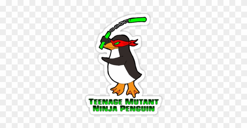 The Shinobi/ninja Background - Penguins Of Doom - Full Size PNG Clipart ...