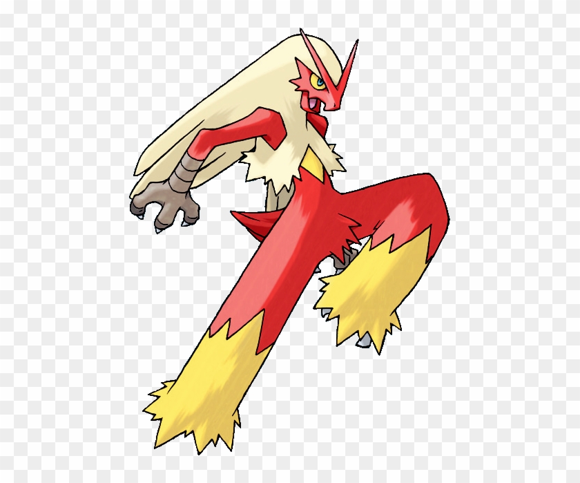 257blaziken - Fighting And Fire Type Pokemon - Full Size PNG Clipart ...