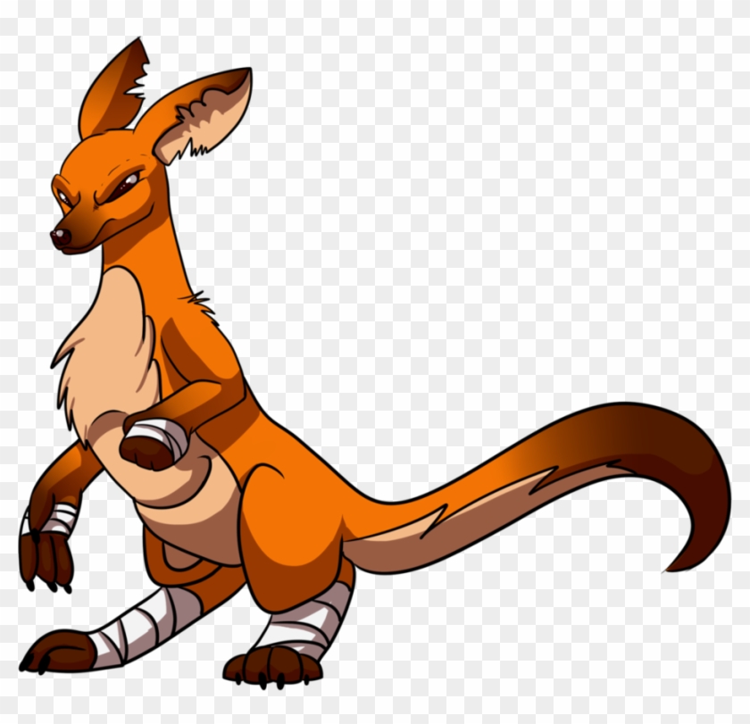 Angry Kangaroo Cartoon