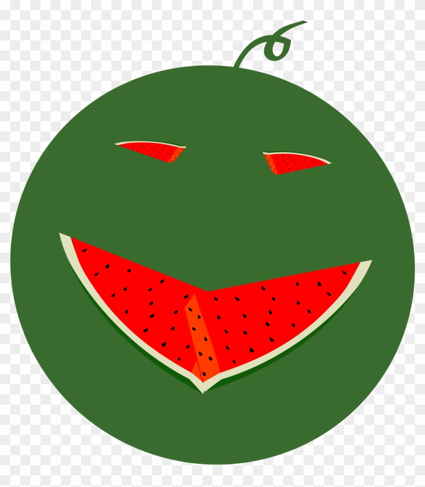 Watermelon-face - Watermelon Clipart - Full Size PNG Clipart Images ...
