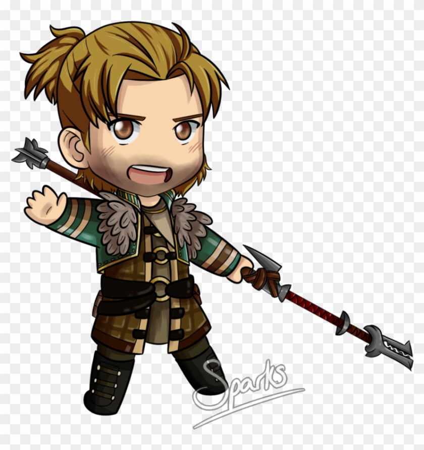 Anders Chibi By Sparksreactor - Cullen Dragon Age Chibi - Full Size PNG ...