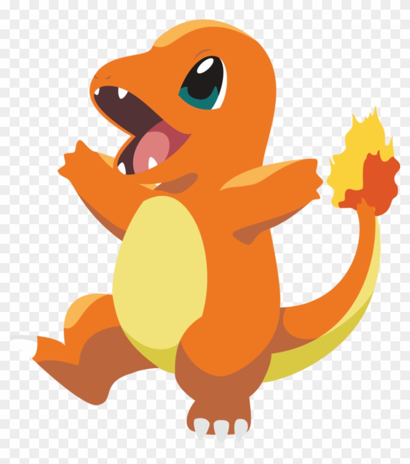 Charmander Vector By Pokinee - Pokemon Charmander Vector - Full Size ...