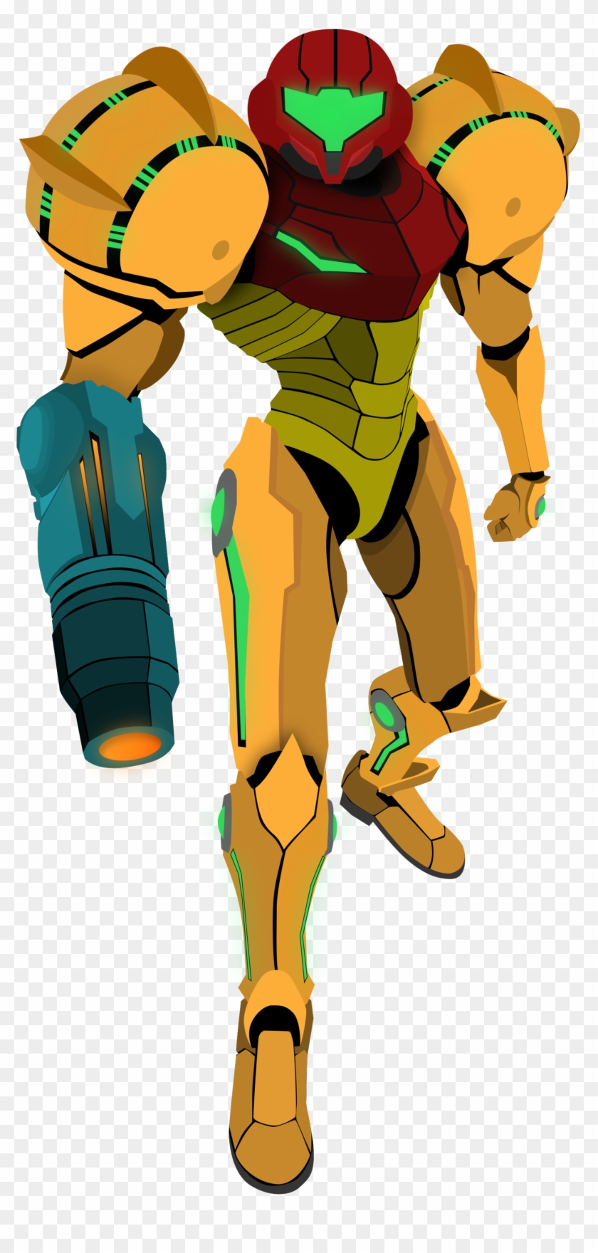 Samus Aran Metroid - Samus Aran Vector - Full Size PNG Clipart Images ...