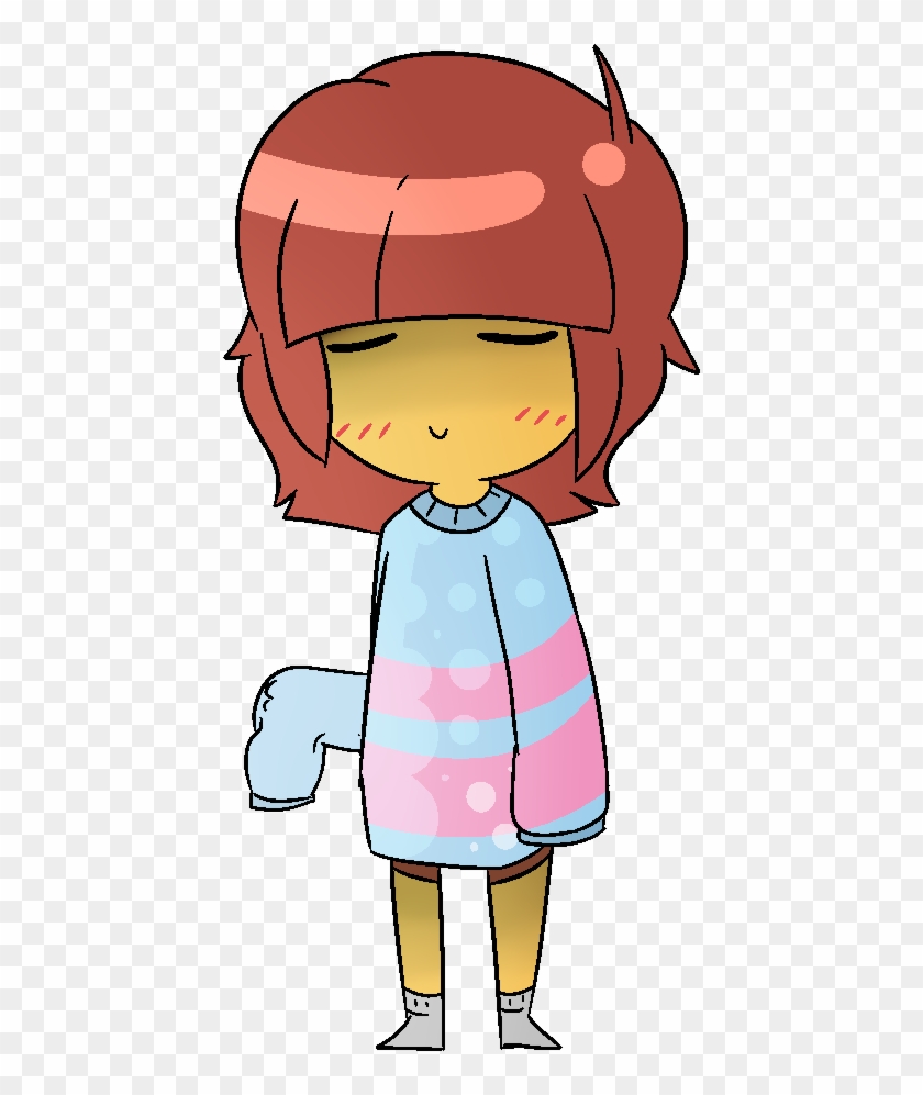 Frisk Undertale By Runingfromlions - Cartoon - Full Size PNG Clipart ...