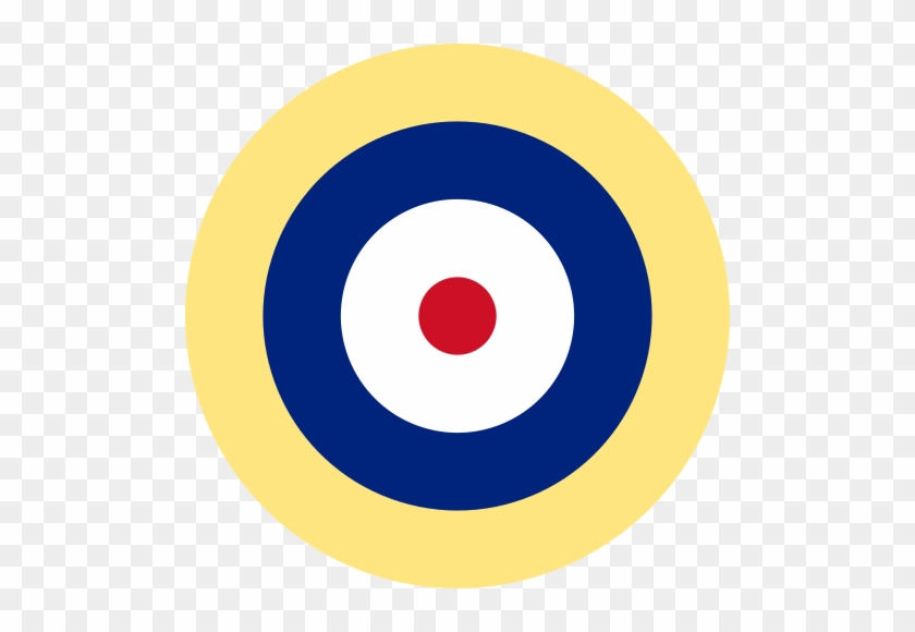 Raf Roundel - Circle - Full Size PNG Clipart Images Download