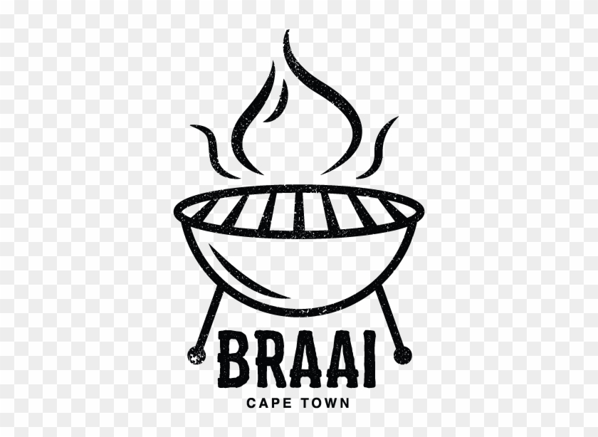 Braai Cape Town Logo - Braai Clipart Black And White - Full Size PNG ...