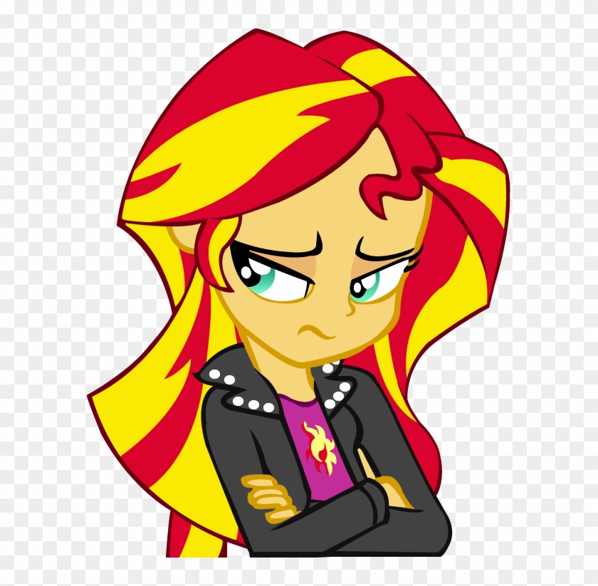 Sunset Shimmer Rainbow Rocks Vector By Ravecrocker - Sunset Shimmer ...
