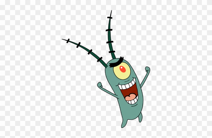 Sheldon J Plankton Voice - Plankton Spongebob - Full Size PNG Clipart ...