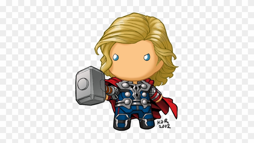 Chibidoll Thor By Kevinraganit - Thor Cute - Full Size PNG Clipart ...