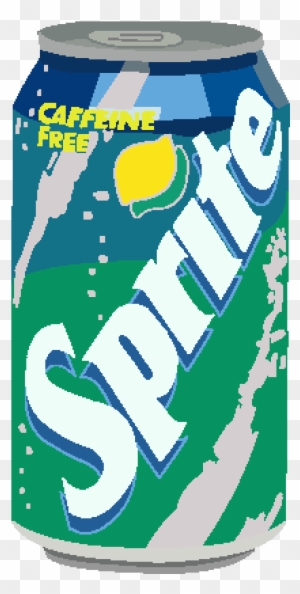 Sprite Can Drawing